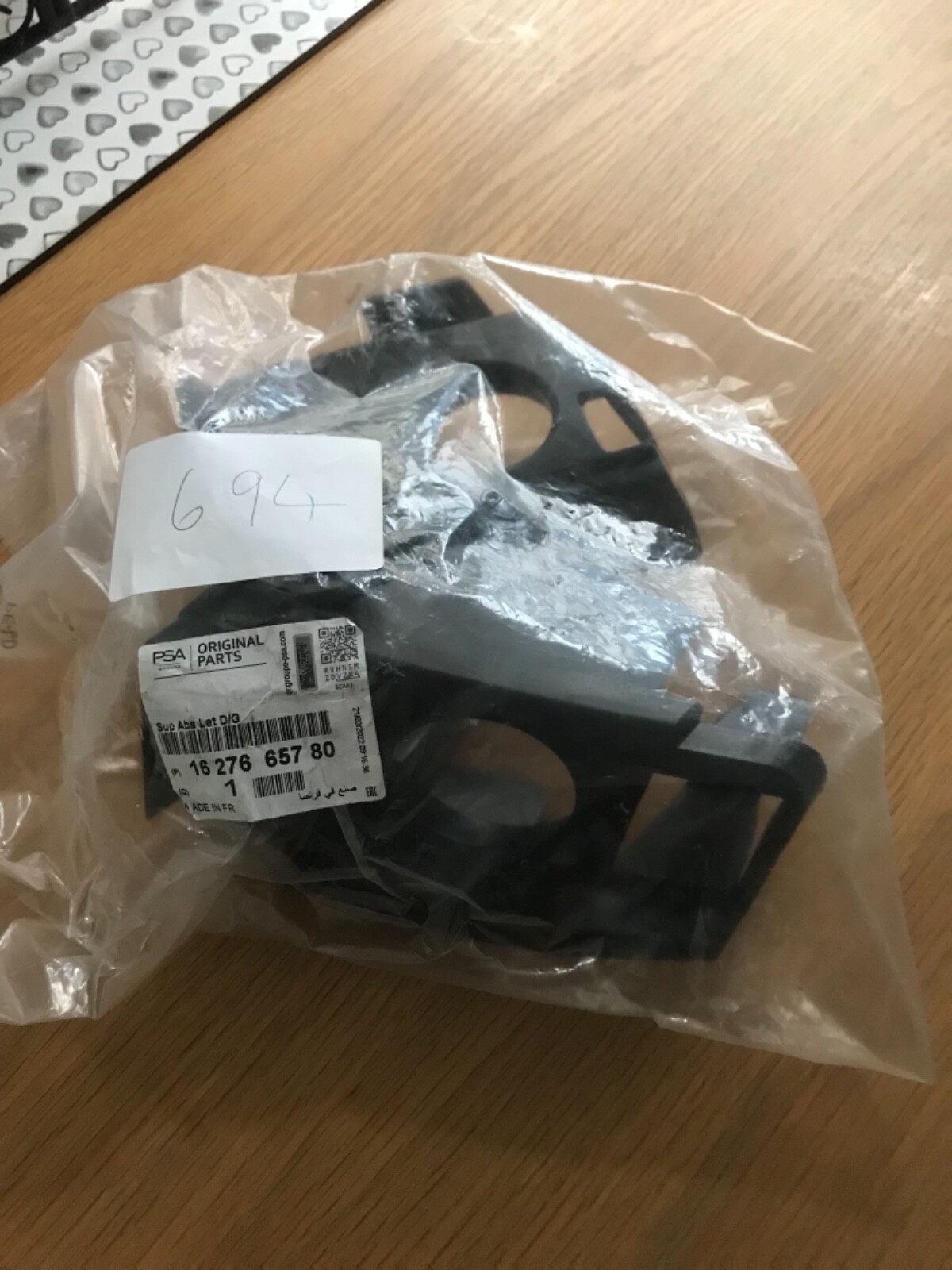 Peugeot 308 2017-20 front bumper brackets left and right 1627665780 | eBay