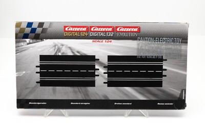 Carrera 20601 Standard-Straight (2 pack) - Digital 124/132 & Analog | eBay