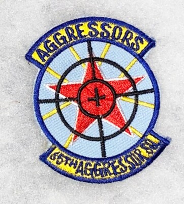 US Air Force Theatre Made 65th Aggressor Squadron Patch | eBay