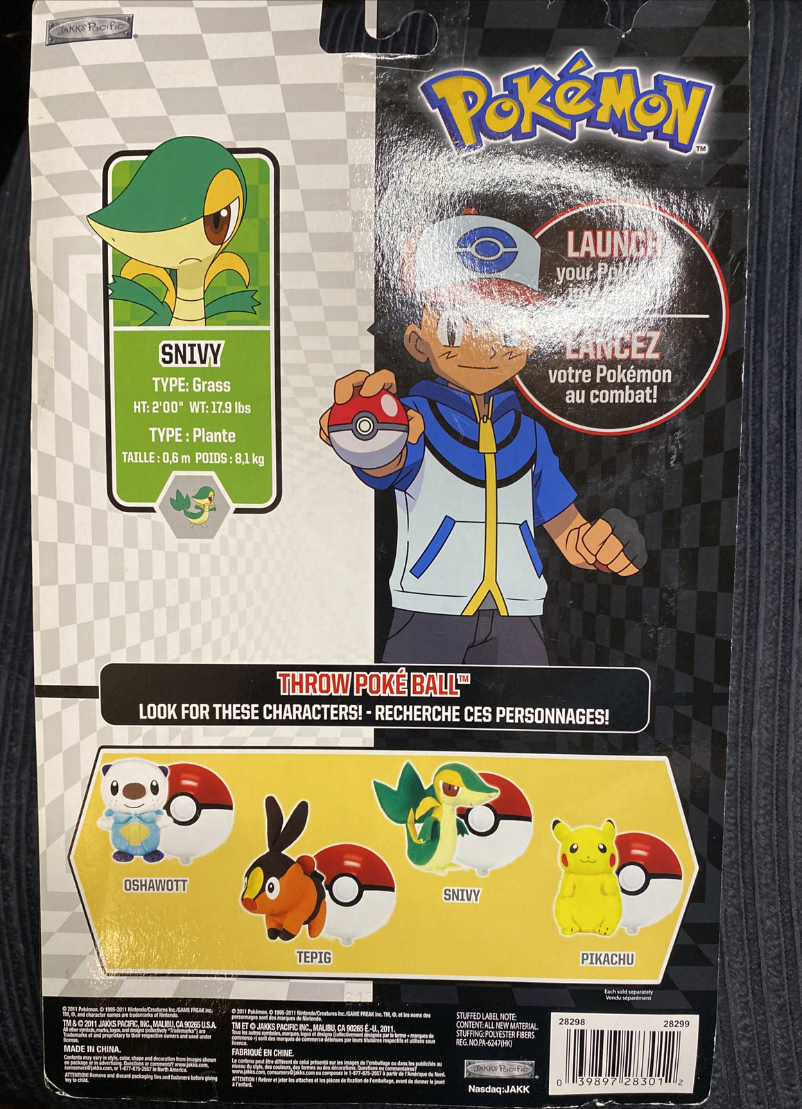 JAKKS+Pacific+Pokemon+Black+White+With+Throw+Poke+Ball+-+Snivy+Action ...