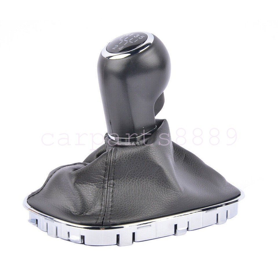 5 Speed For Vauxhall Corsa E Adam Gear Stick Shift Knob & Gaiter Boot ...