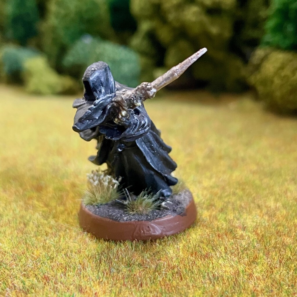 Ringwraith 1 Painted Miniature Nazgul Wraith Undead Cultist Middle ...