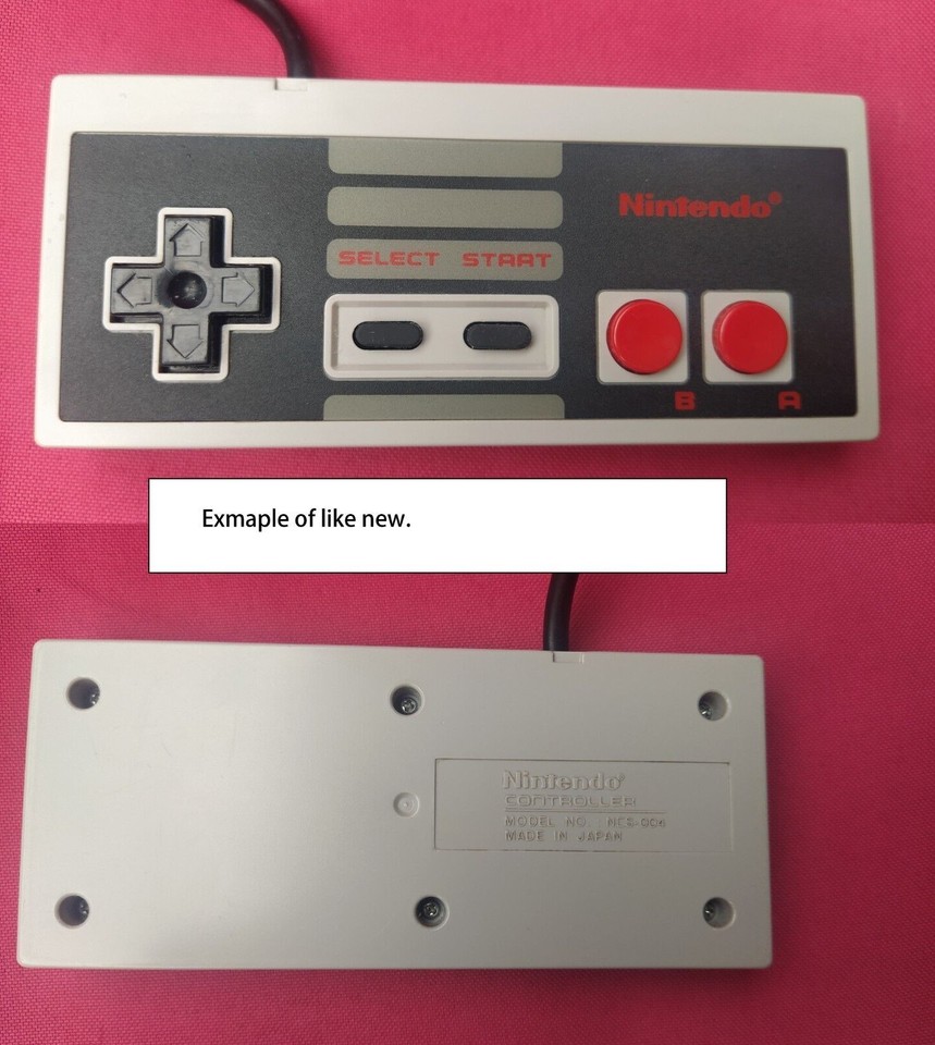 Official Nintendo NES Controller gamepad OEM NES-004 fully tested | eBay