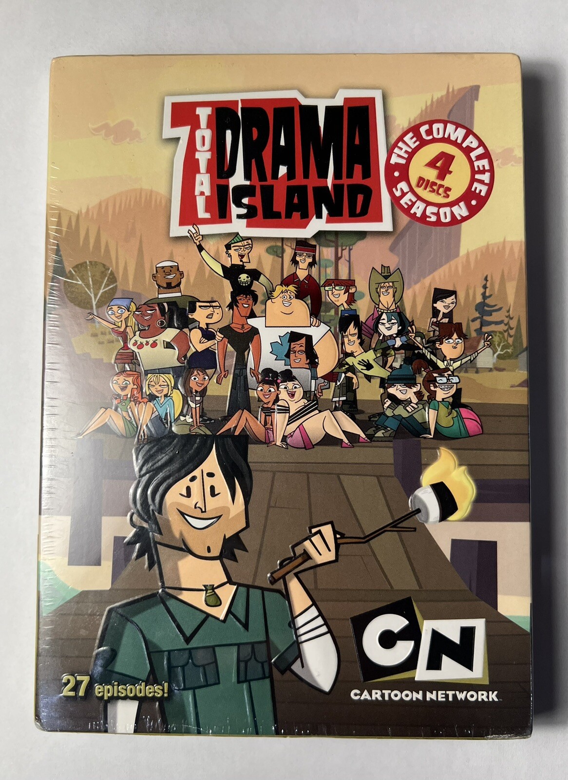 Total Drama Island - Complete Season (DVD, 2009, 4-Disc Set) for sale ...
