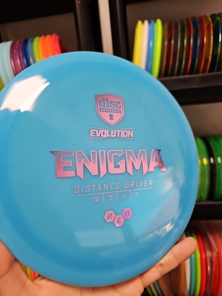 Discmania Discs Neo Enigma Blue 173g Disc Golf Driver | eBay