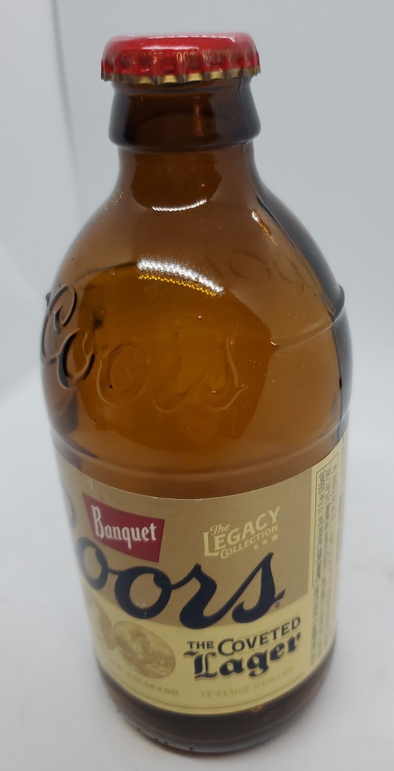COORS BANQUET 12 oz. GOLDEN COLORADO BEER BOTTLE NY ISSUED DEPOSIT ...