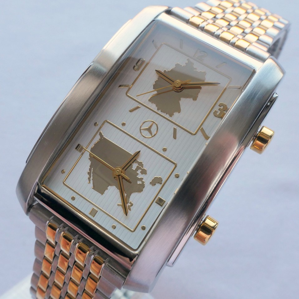 Mercedes Benz Classic China Germany Map Dual Time Zone GMT Car ...