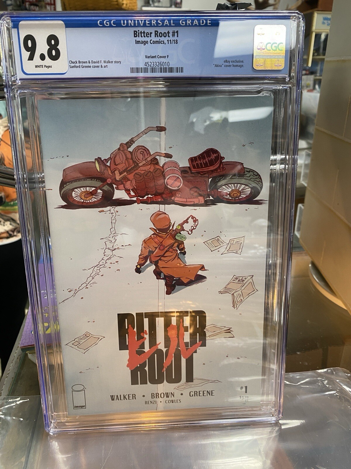 Bitter Root #1 Akira Homage Variant (Image Comics) for sale online | eBay