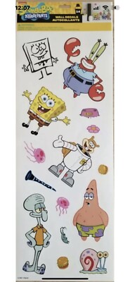 SPONGEBOB SQUAREPANTS PATRICK & friends wall stickers 14 room decals ...