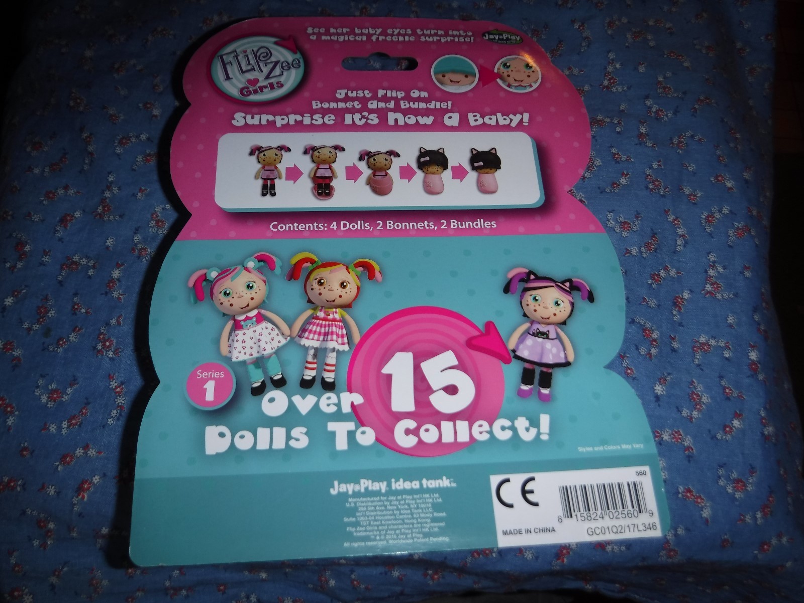 d. NIP FlipZee Girls Mini Doll Series 1 4 Pack Flip from Big Girl to ...
