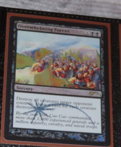 OVERWHELMING FORCES FOIL +10 Random Rares MTG Magic the Gathering Xmas ...