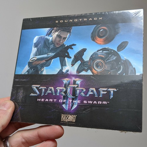 STARCRAFT 2 Soundtrack CD "Heart of the Swarm" Blizzard *SEALED/NEW ...
