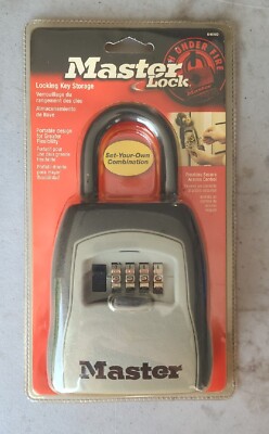 Master Lock Safe Locking Key Storage Lock Box #5400D - Brand New REAL ...