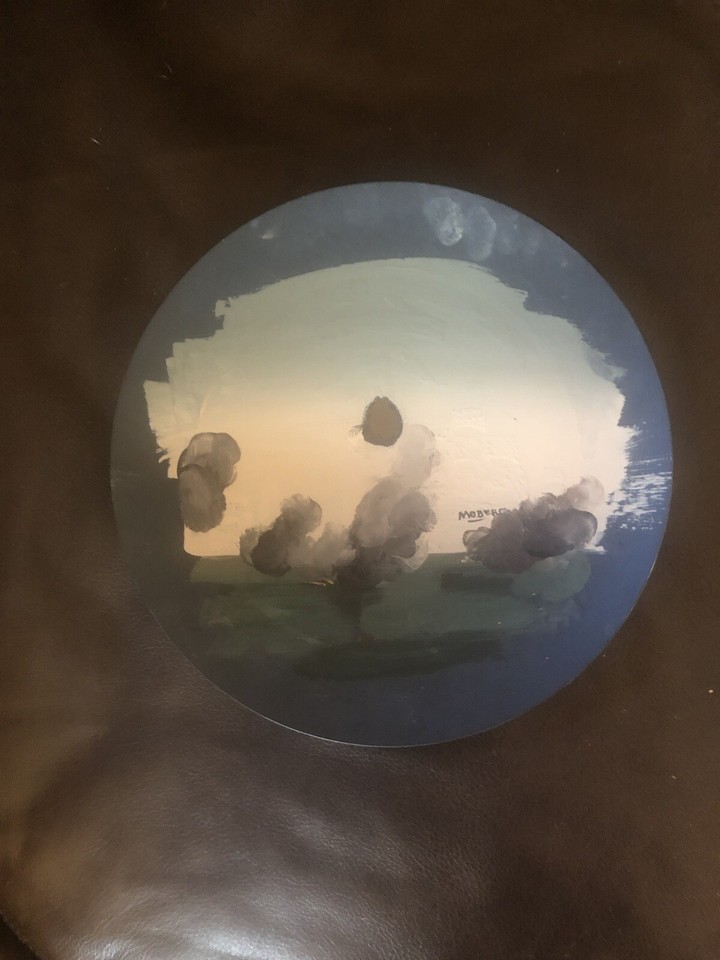 Girandole Clock Glass…”Perry’s Victory”…Signed By Moberg…NOS! | eBay