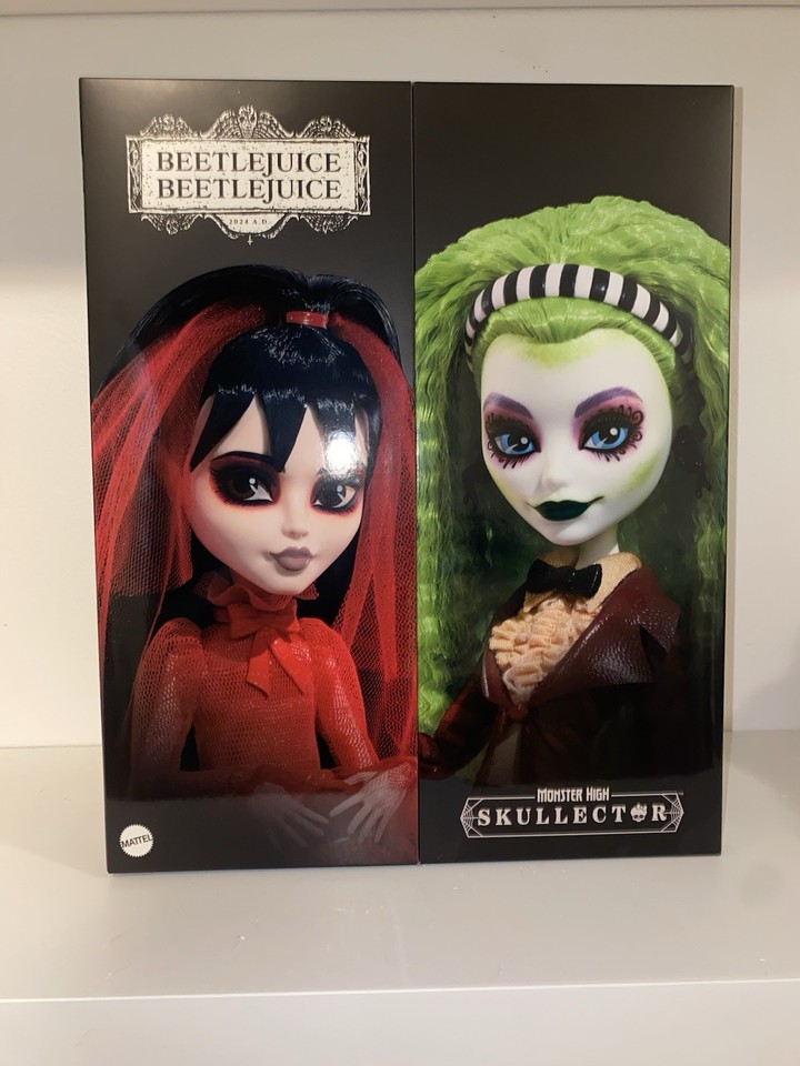 Monster High Skullector Beetlejuice Doll (No Lydia) New In Box | eBay