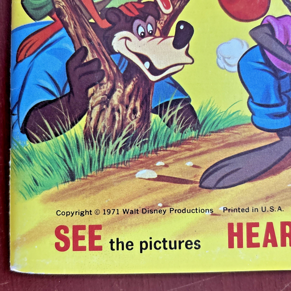 Walt Disney Brer Rabbit And The Baby 1971 Vinyl Record Book LP | eBay