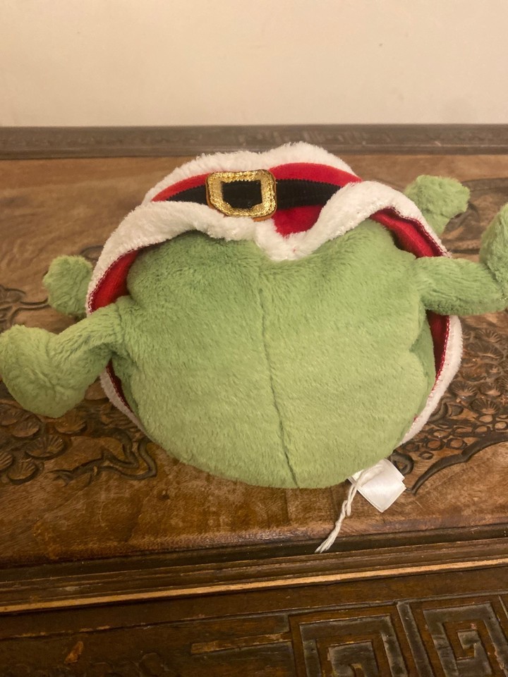 Retired Jellycat Santa Ricky Rain Frog- no tag | eBay UK