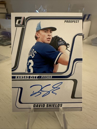 David Shields 2025 Donruss Next Day On Card Autograph Auto #ND-DS | eBay