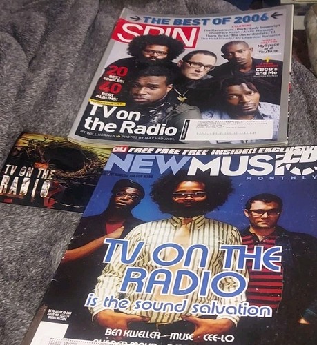 TV On The Radio LOT Lifetime Collection RARE Magazines Cmj Spin Promo ...