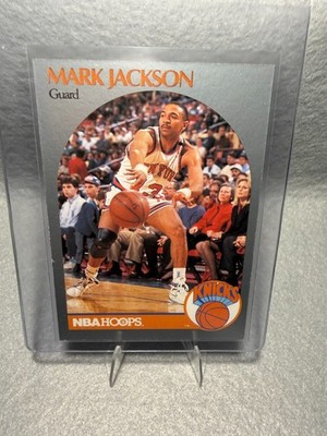 1990 NBA Hoops #205 Mark Jackson Knicks Menendez Brothers Courtside | eBay