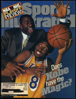 1998 Sports Illustrated Basketabll Magazine April Johnson Kobe Bryant ...