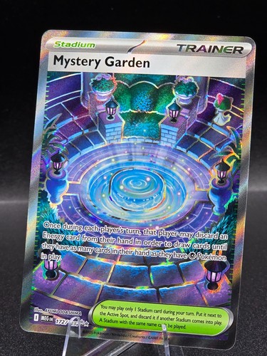 (ENGLISH) Mystery Garden 172/132 Full Art Mega Evolutions Mint/NM ...