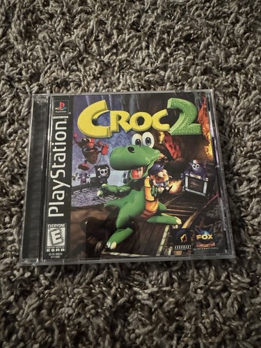 Croc 2 Sony Playstation 1 PS1 Tested Working Complete BLACK LABEL | eBay