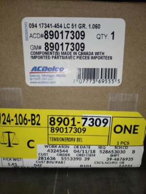 New GM 89017309 1996-2014 Drive Belt Tensioner4.3, 5.0, 5.7, 7.4 | eBay