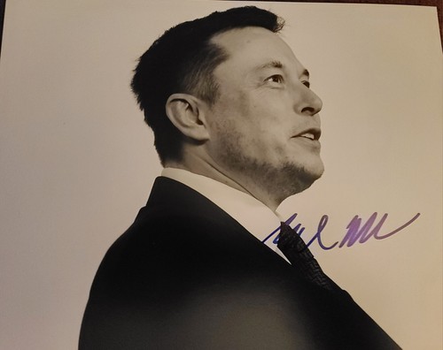 Elon Musk Signed Photo/Todd Mueller LOA | eBay