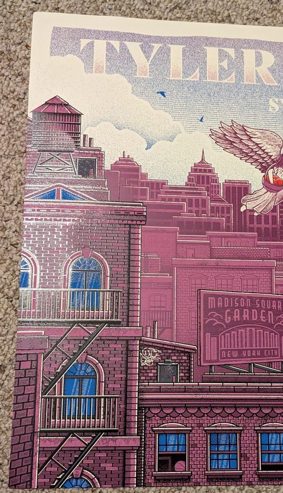 Tyler Childers Mule Pull 24 Tour Concert Poster 5/28/24, MSG ...