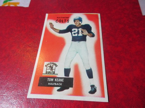 1955 Bowman #30 Baltimore Colts Tom Keane L2 | eBay