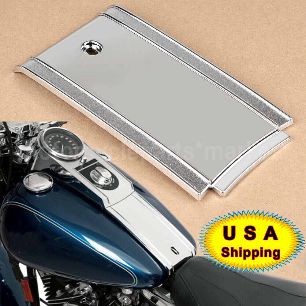 Chrome Lower Dash Panel Extension For Harley Softail FXSTS FXWG Classic ...