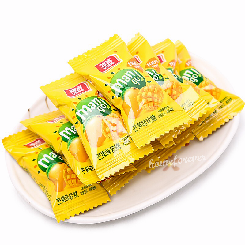 500g Yake Mango Flavor Shaped Gummy Candy 雅客芒果味软糖 | eBay