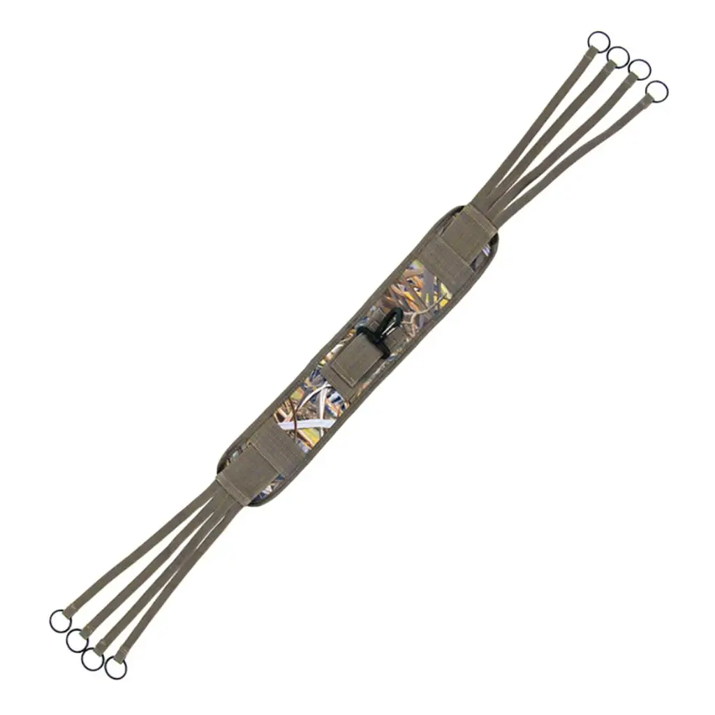 Durable Duck Game Strap Carrier - 8 Ring Waterfowl Hunting Strap, 600D ...