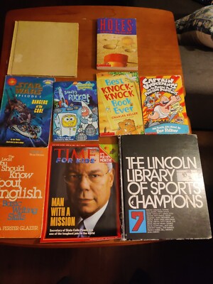 Lot of 9 Chapter Books for BOYS Youth Early Reader Young Adults ...