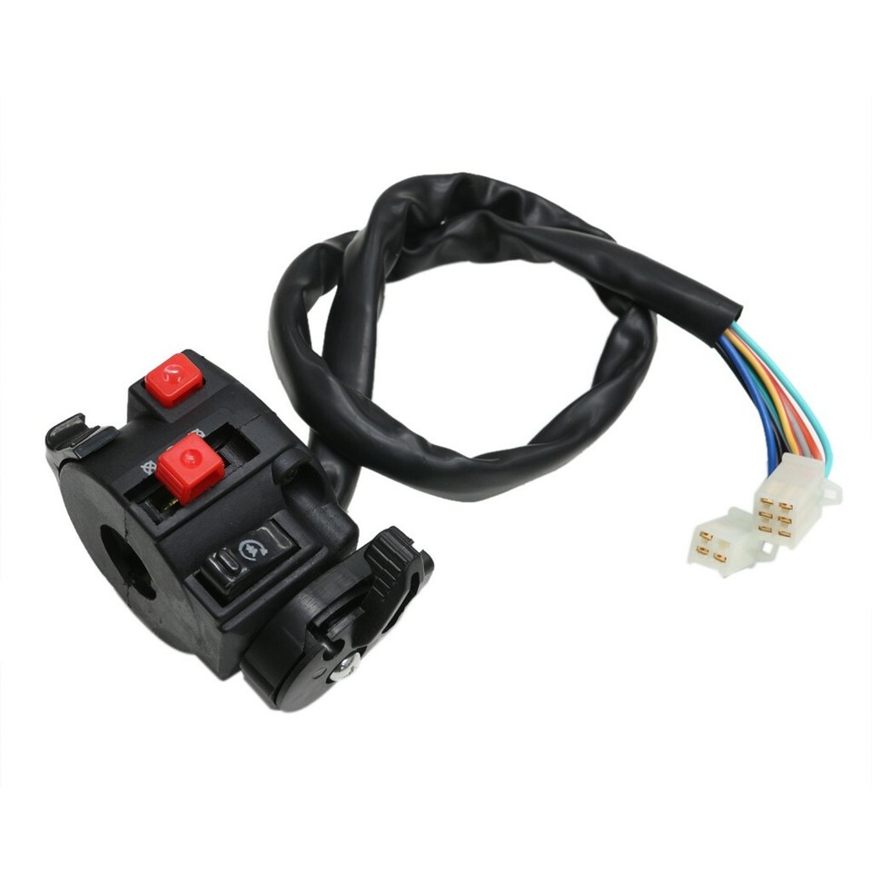 9 Wire Chinese ATV Mini Quad Kill Start Light Choke Switch 150cc 200cc ...