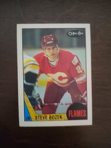 1987-88 O-pee-chee Hockey Card Steve Bozek #216 | eBay