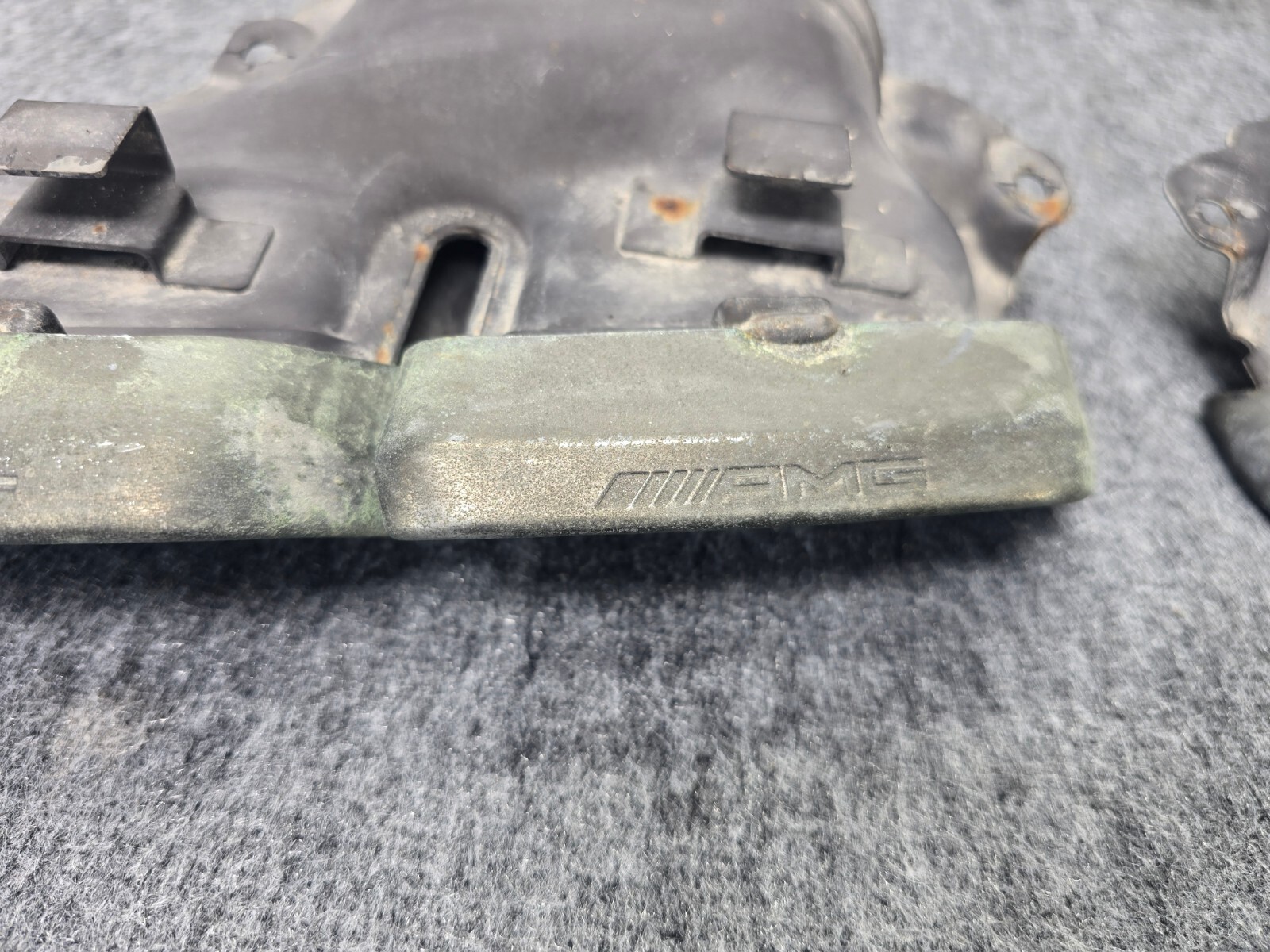 Rear Muffler Exhaust Pipe Tip Set Mercedes R231 W222 S63 Sl63 Amg oem ...