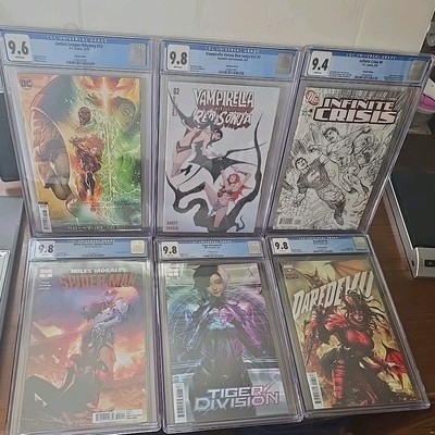 Lot Of 6 CGC graded Comic Book Slabs | eBay