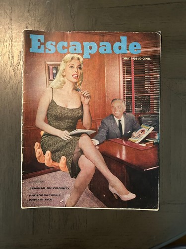 Vintage Escapade Men's Magazine May 1956 VOL. 1 No. 8 | eBay
