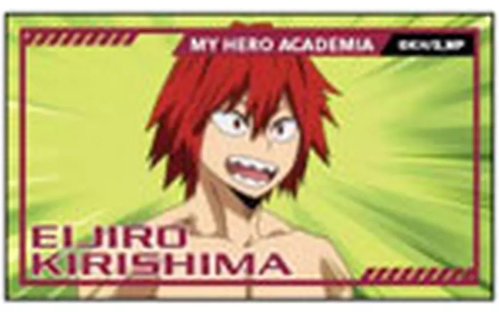 My Hero Academia Eijiro Kirishima Sticker Vol.2 Memory Cut Seal 53x91mm ...