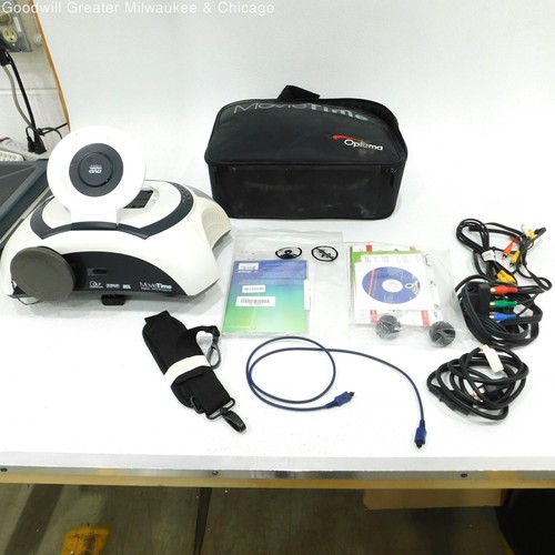 Optoma Movietime DV10 Digital DVD Projector w/ Manual & Case | eBay