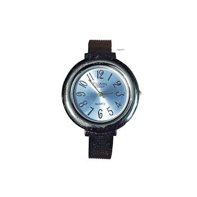 Figaro Couture 8818 Gold Women’s Quartz Watch With Metal Cuff Band-Very ...