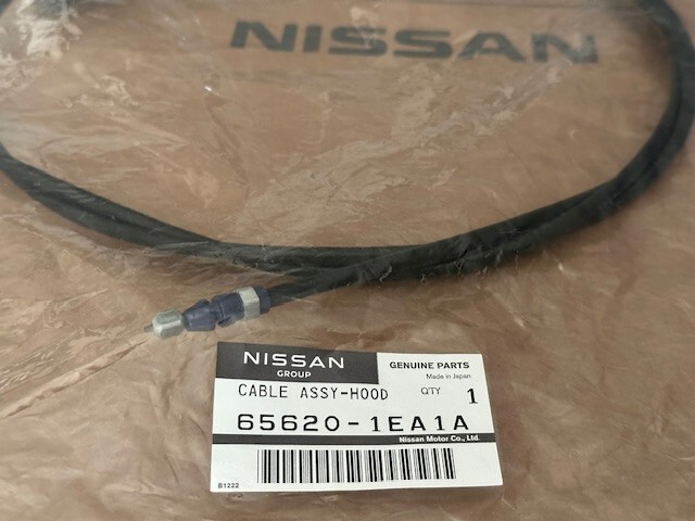New OEM NISSAN 370Z, Z Hood Release Cable 65620-1EA1A | eBay