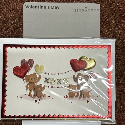 Hallmark Signature HALLMARK XOXO VALENTINE'S DAY CARD With Envelope | eBay