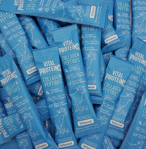 10 PACKS Vital Proteins Collagen Peptides Powder .35oz Packets 10g ...