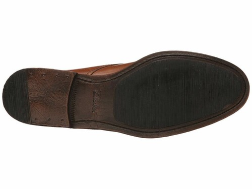 Men's Clarks 1825 Hawkley Walk Lace Plain Oxford Shoe Tan 26115420 | eBay