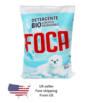 Foca Jabon En Polvo Detergente 🫧 1k / Foca Laundry Powder Detergent 🫧2 ...