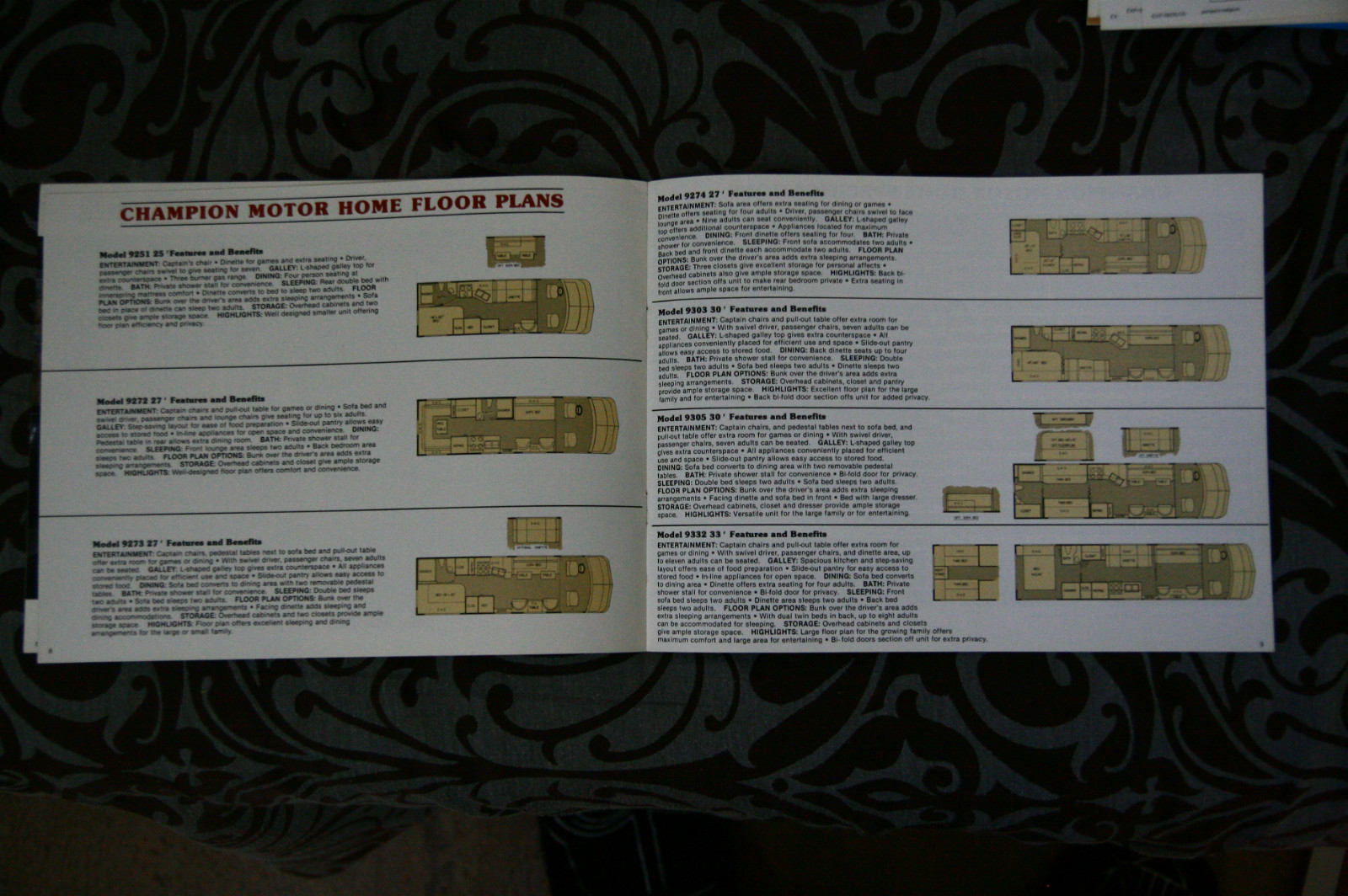 CHAMPION Motorhome Camper brochure sales catalog - English | eBay