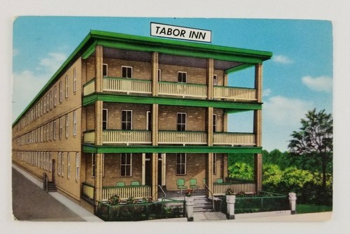 Postcard Tabor Inn Connecticut Avenue Atlantic City New Jersey | eBay